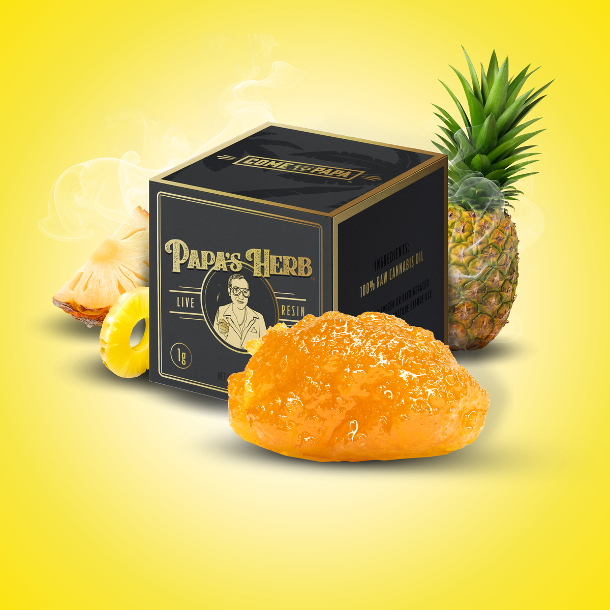 2 Gram Dabs Pineapple Express – Papa's Herb